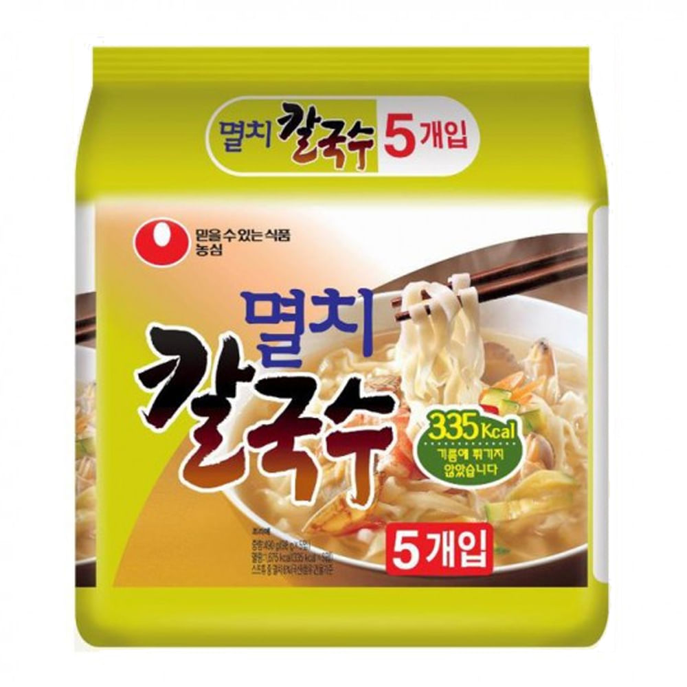 Kal Guk Soo Korean Style Noodle Soup 3.45oz(98g) 5 Packs - H Mart