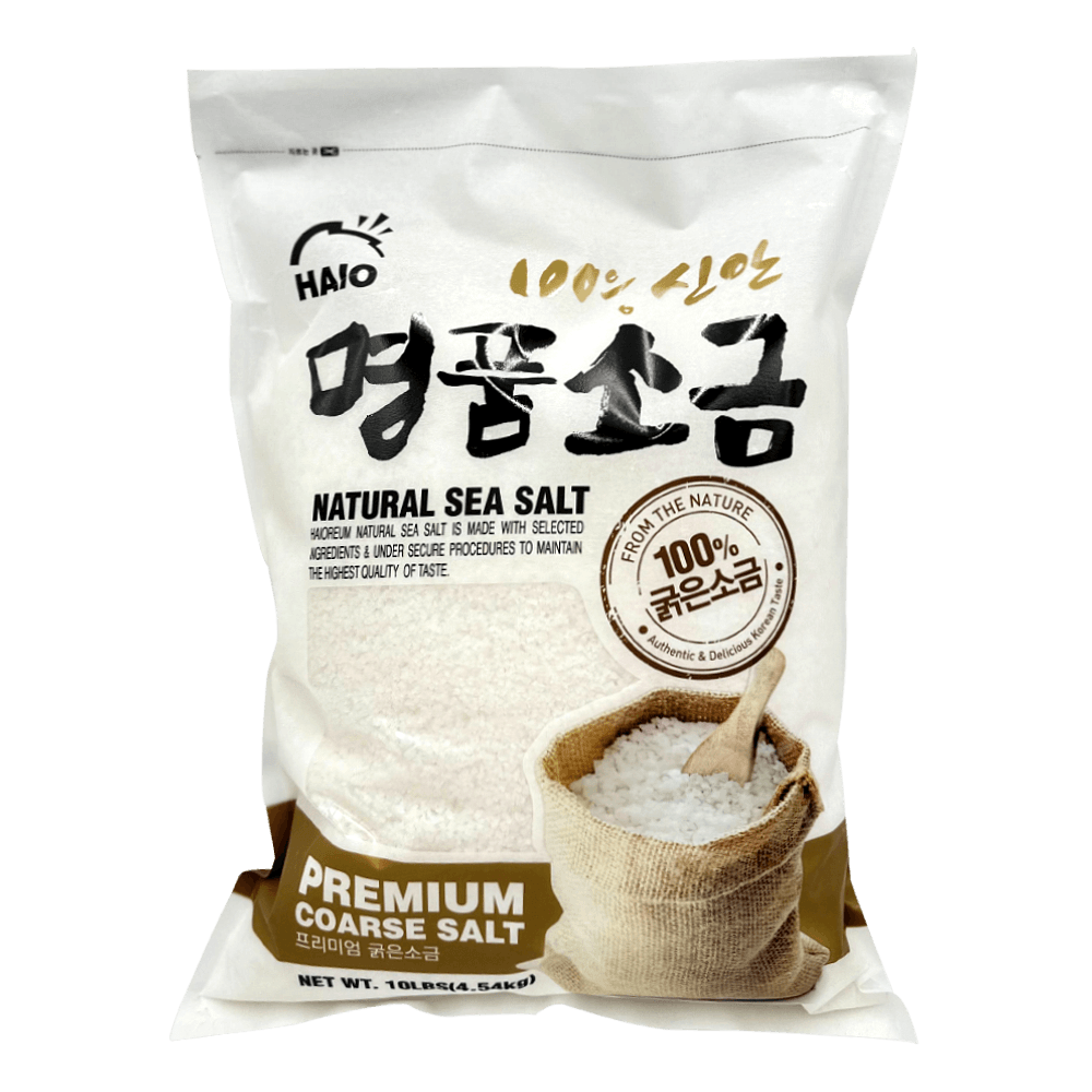 Sea Salt Coarse 10 LB (4536 G) - H Mart