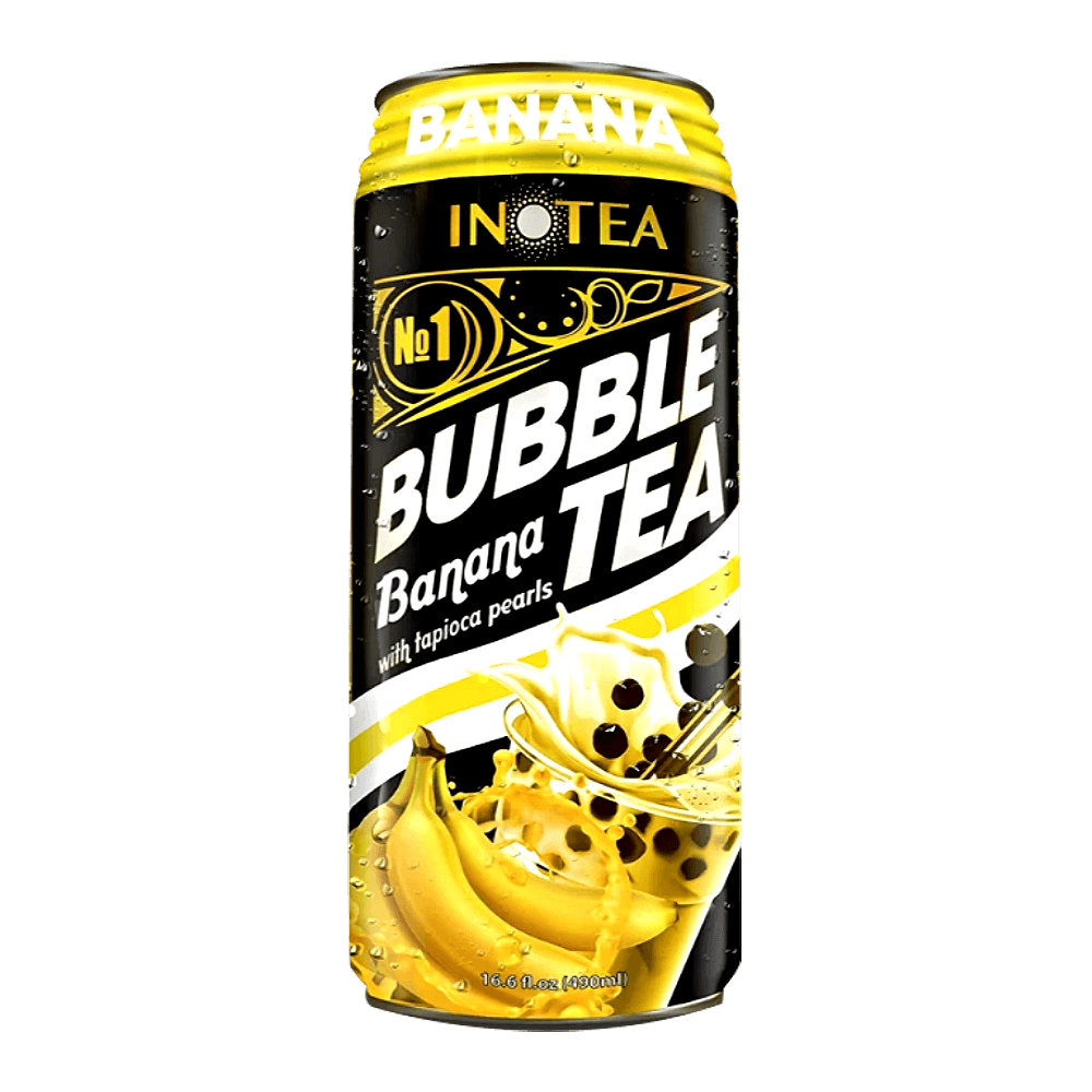 Buy Inotea Bubble Tea (Banana) 16.6 fl oz | HMart - H Mart