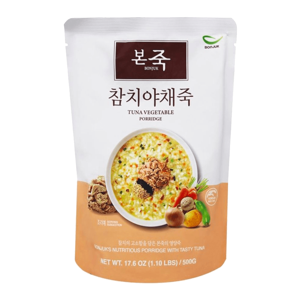 Buy Bonjuk Tuna Vegetable Rice Porridge (Large) 17.6oz | HMart - H Mart