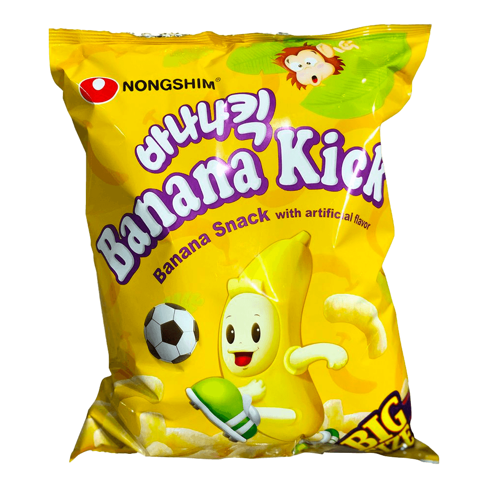 Banana Kick Big Size 6.35oz(180g) - H Mart