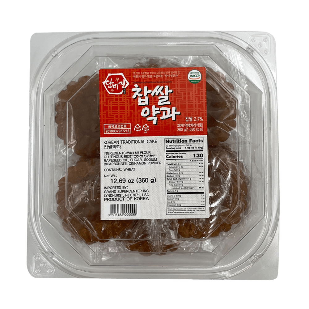 Yakkwa(Korean Traditional Sweet Rice Cake) 12.70oz(360g) - H Mart