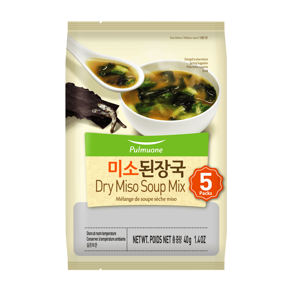 Dry Miso Soup 0.28oz(8g) 5 Packs - H Mart