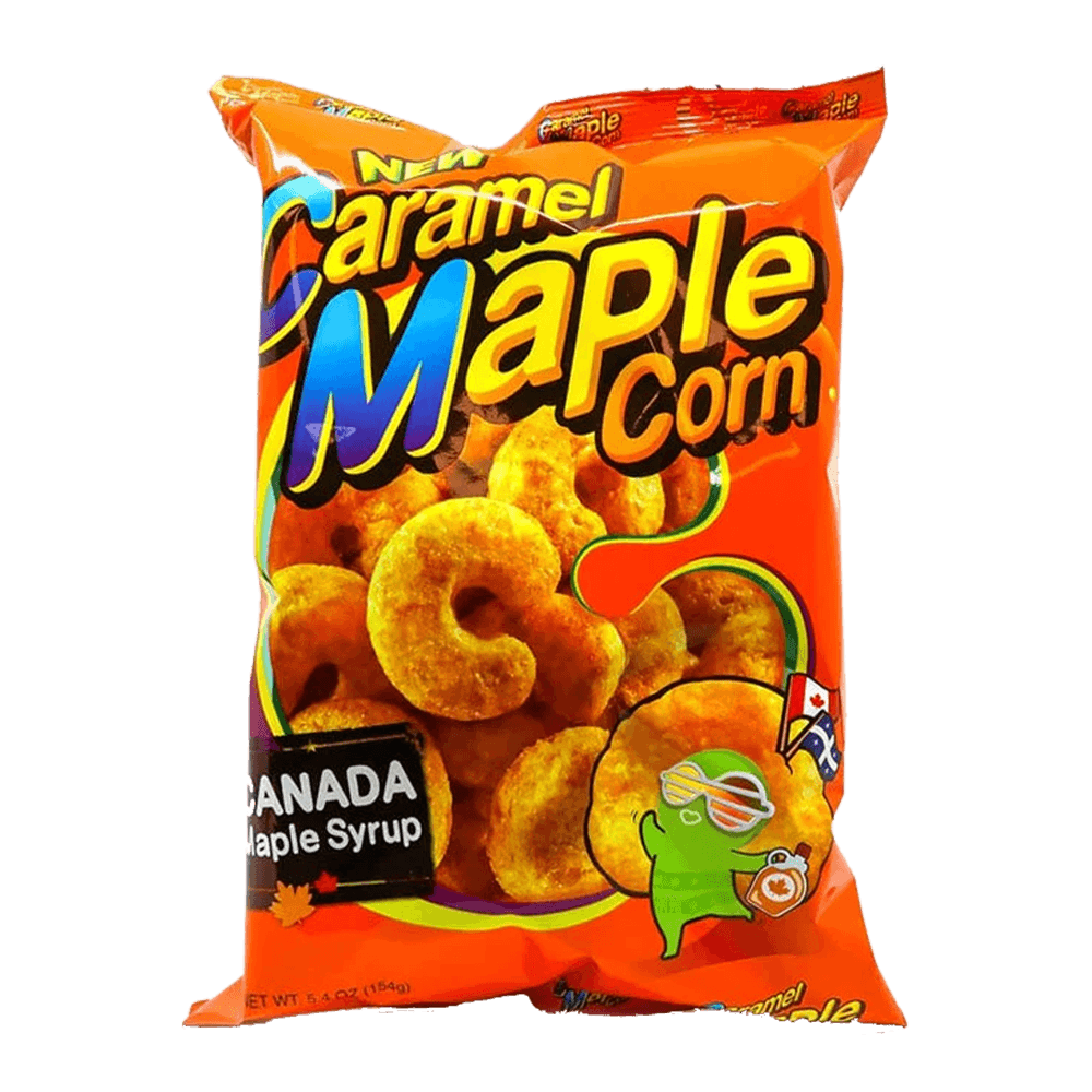 Caramel Corn Maple Big Size 5.43oz(154g) - H Mart