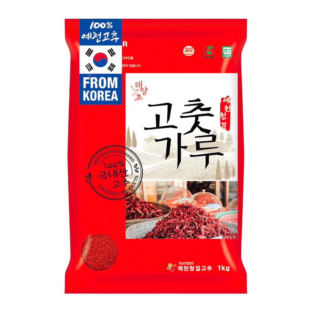 Coarse Red Pepper Powder 2.2lb(1kg) - H Mart
