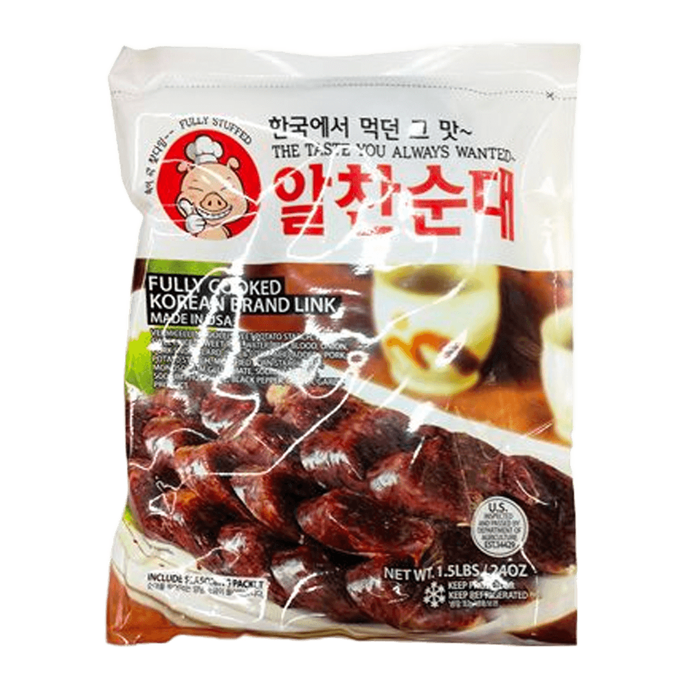 Buy Alchan Sundae (PB) Korean Cooked Link 1.5lb | HMart - H Mart