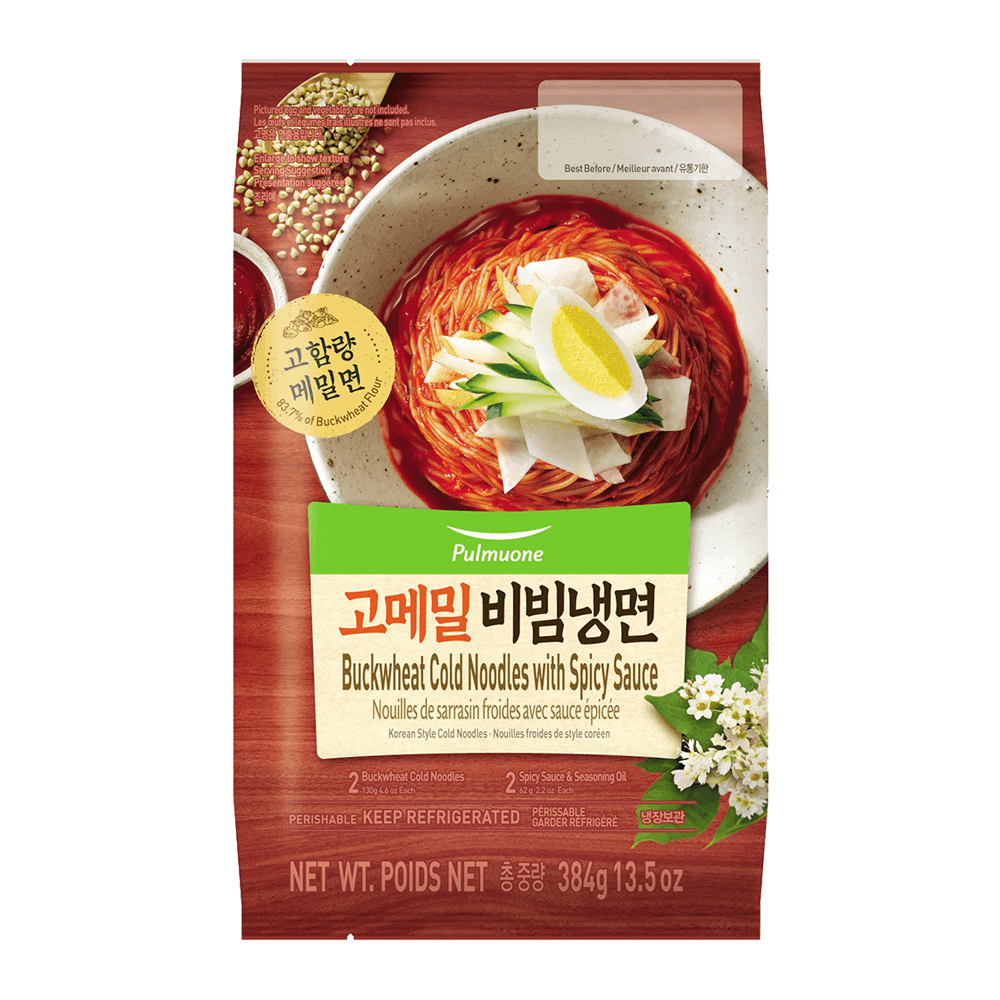 Buckwheat Cold Noodles With Spicy Sauce 13.5oz(384g) - H Mart