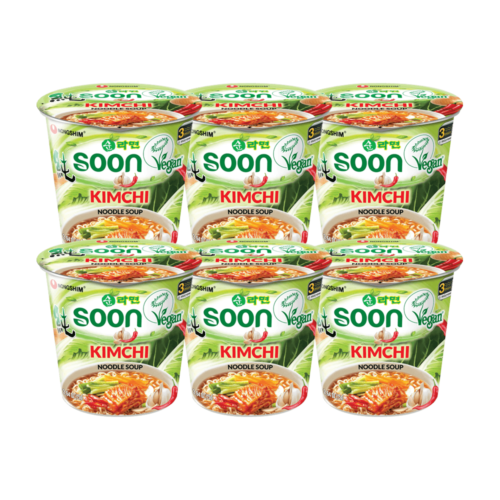 Buy Nongshim Vegan Kimchi Ramen Cup 2.64oz | HMart - H Mart