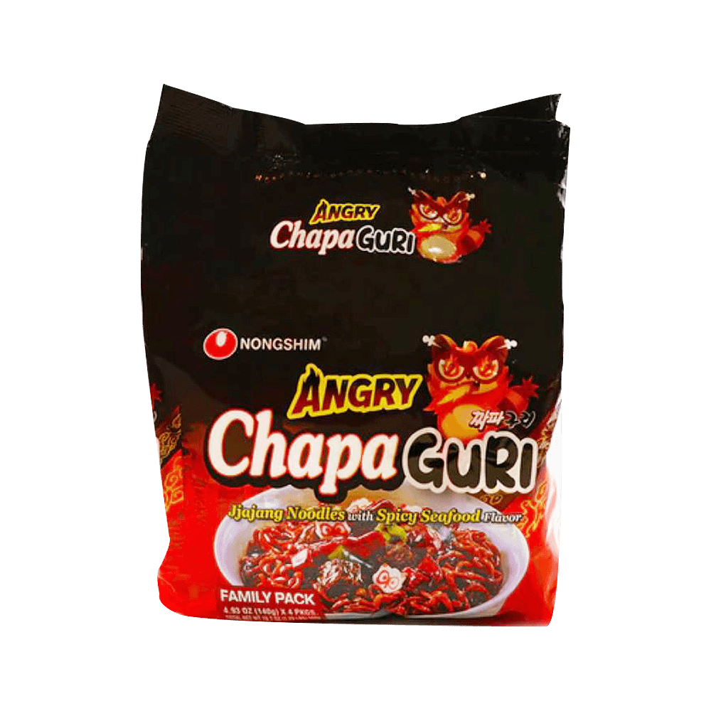 Buy Nongshim Angry Chapaguri 4.94oz (140g) 4 Packs | HMart - H Mart