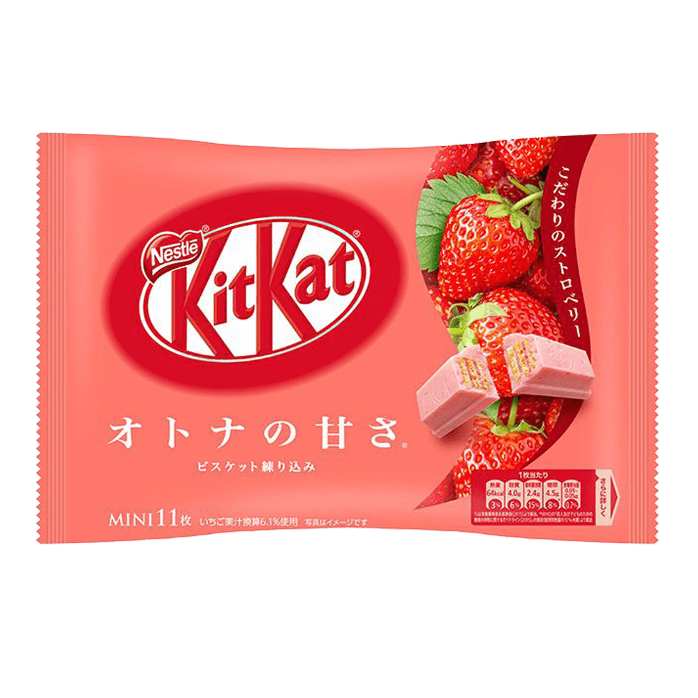 Buy Nestle KitKat Mini Strawberry Milk 4.5oz | HMart - H Mart