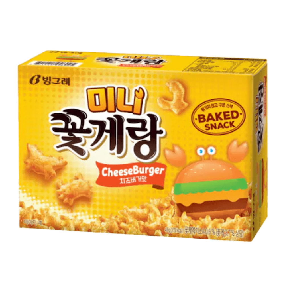 Binggrae Mini Crab Snack Cheese Burger 1.41oz(40g) - H Mart