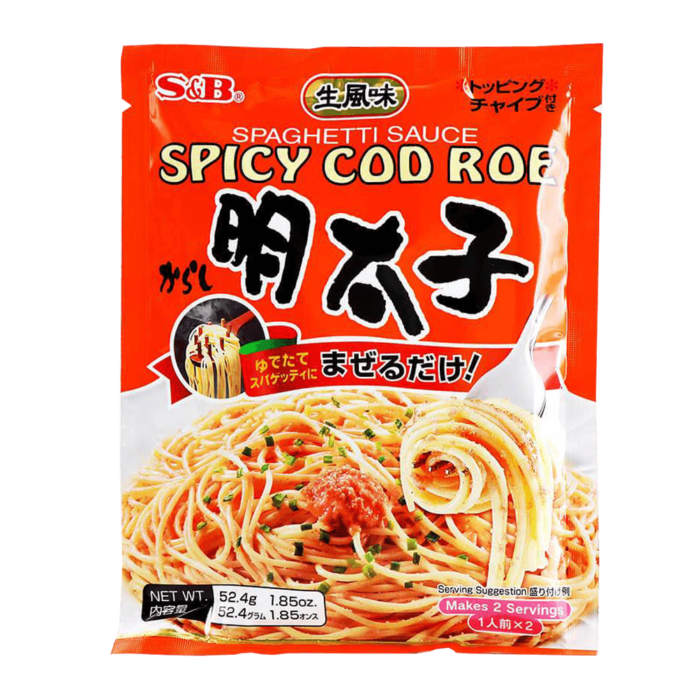Spaghetti Sauce Spicy Cod Roe 1.85oz(52.4g) - H Mart