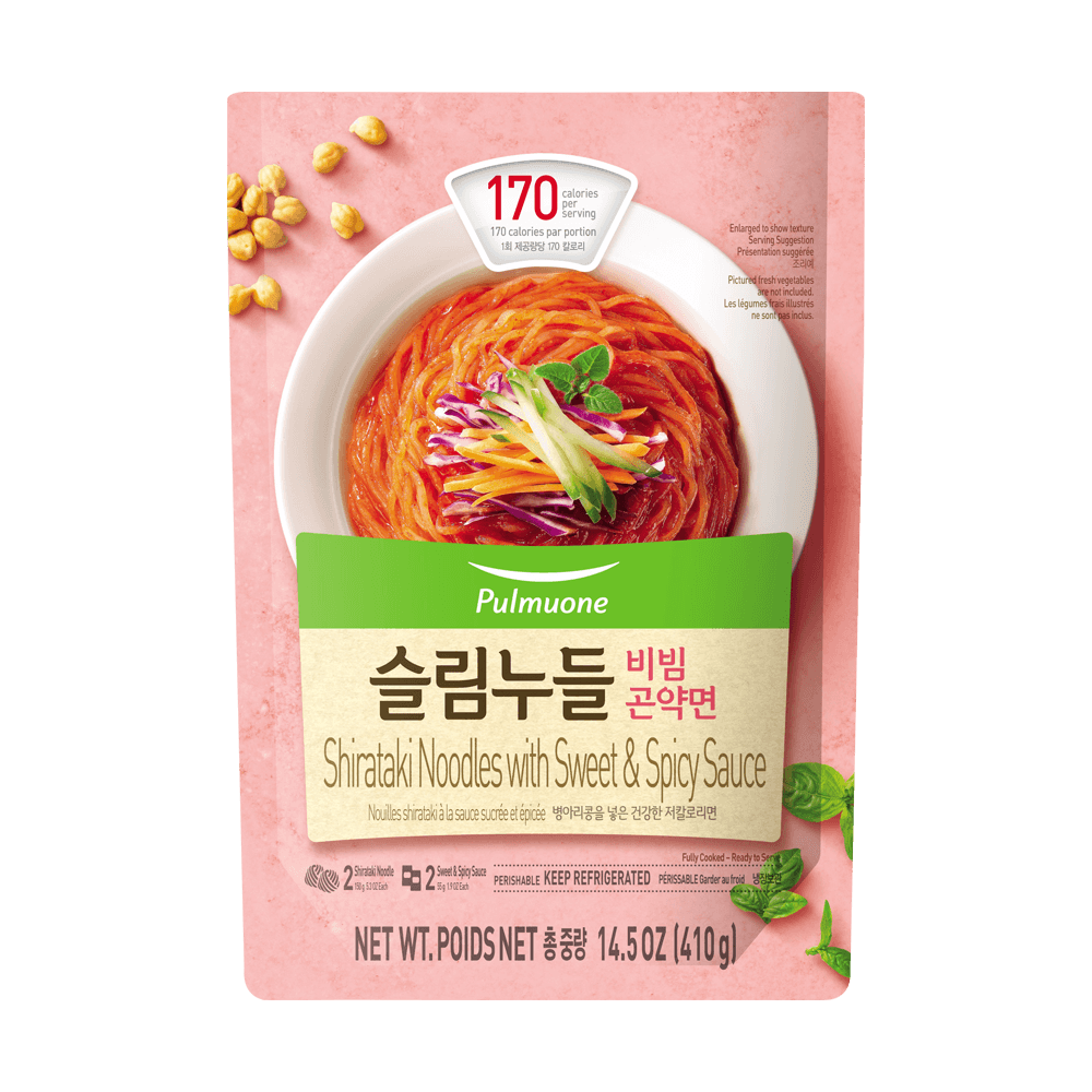 Buy Pulmuone Shirataki Noodles with Sweet & Spicy Sauce 14.5oz | HMart ...