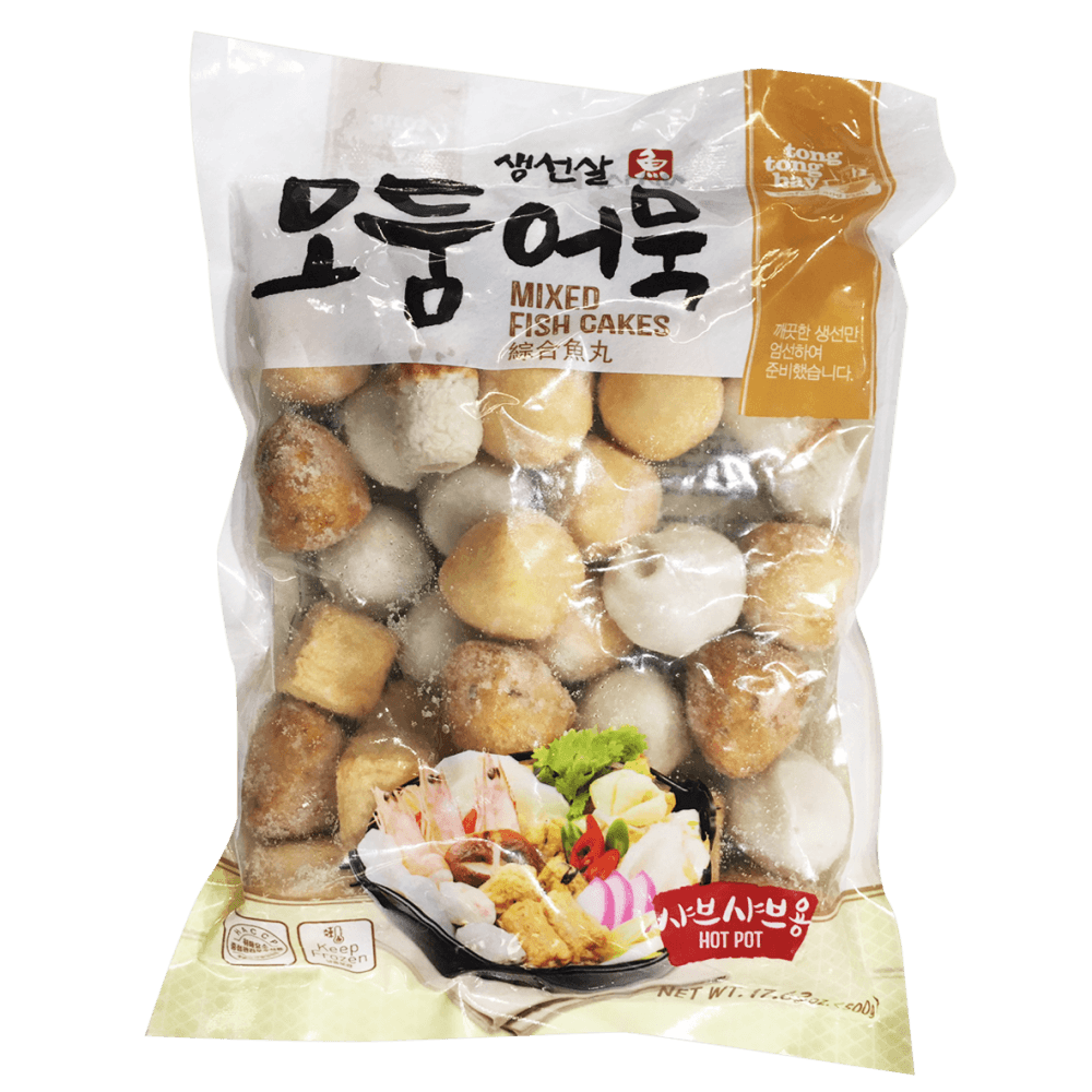Fish Cakes Assorted 17.63 Oz (500g) - H Mart