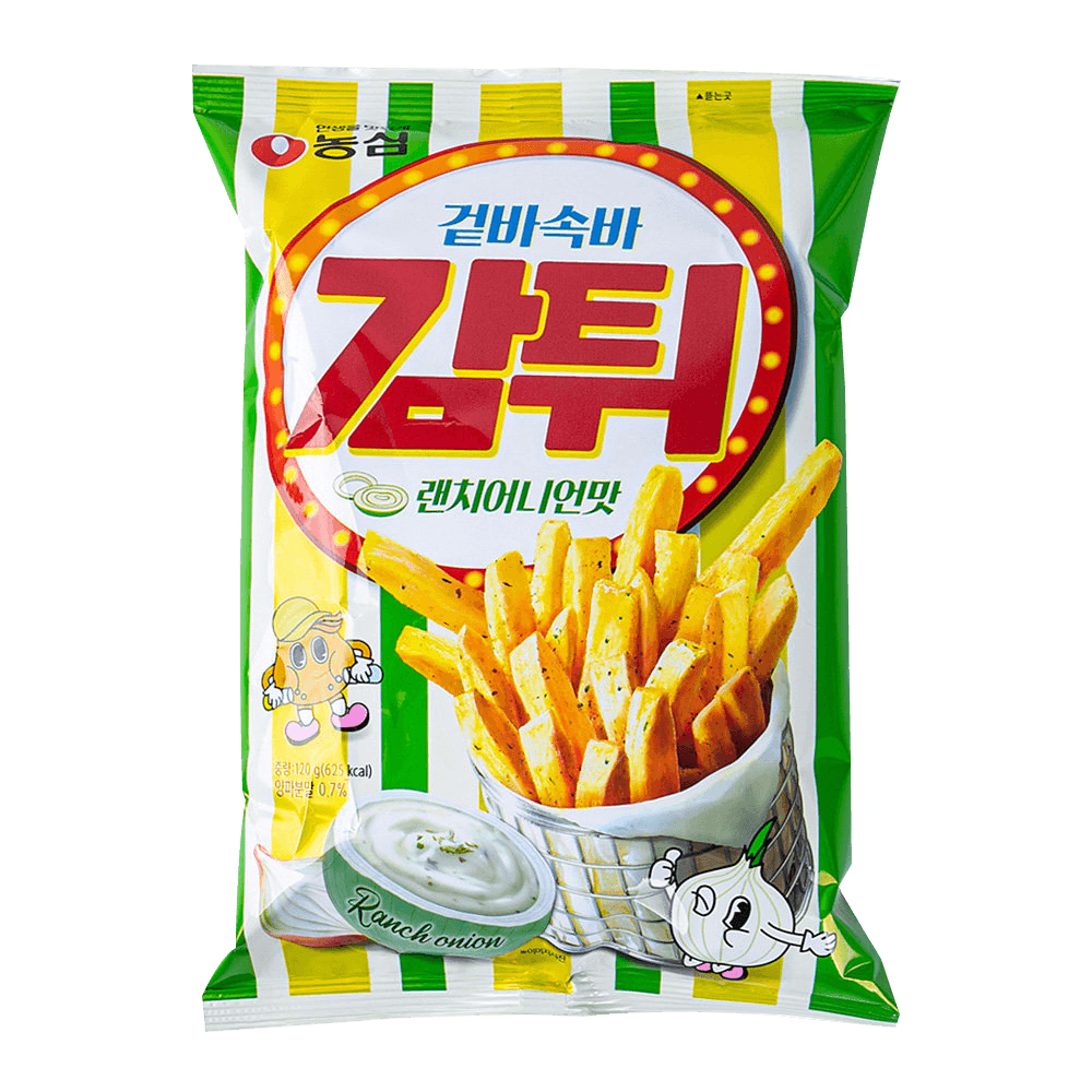 Nongshim Potato Snack Ranch Onion Flavor 4.23oz(120g)