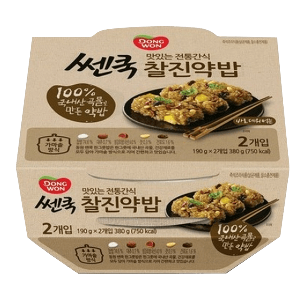 Buy Dongwon Cooked Flavored Glutinous Rice 6.7oz x 2 | HMart - H Mart