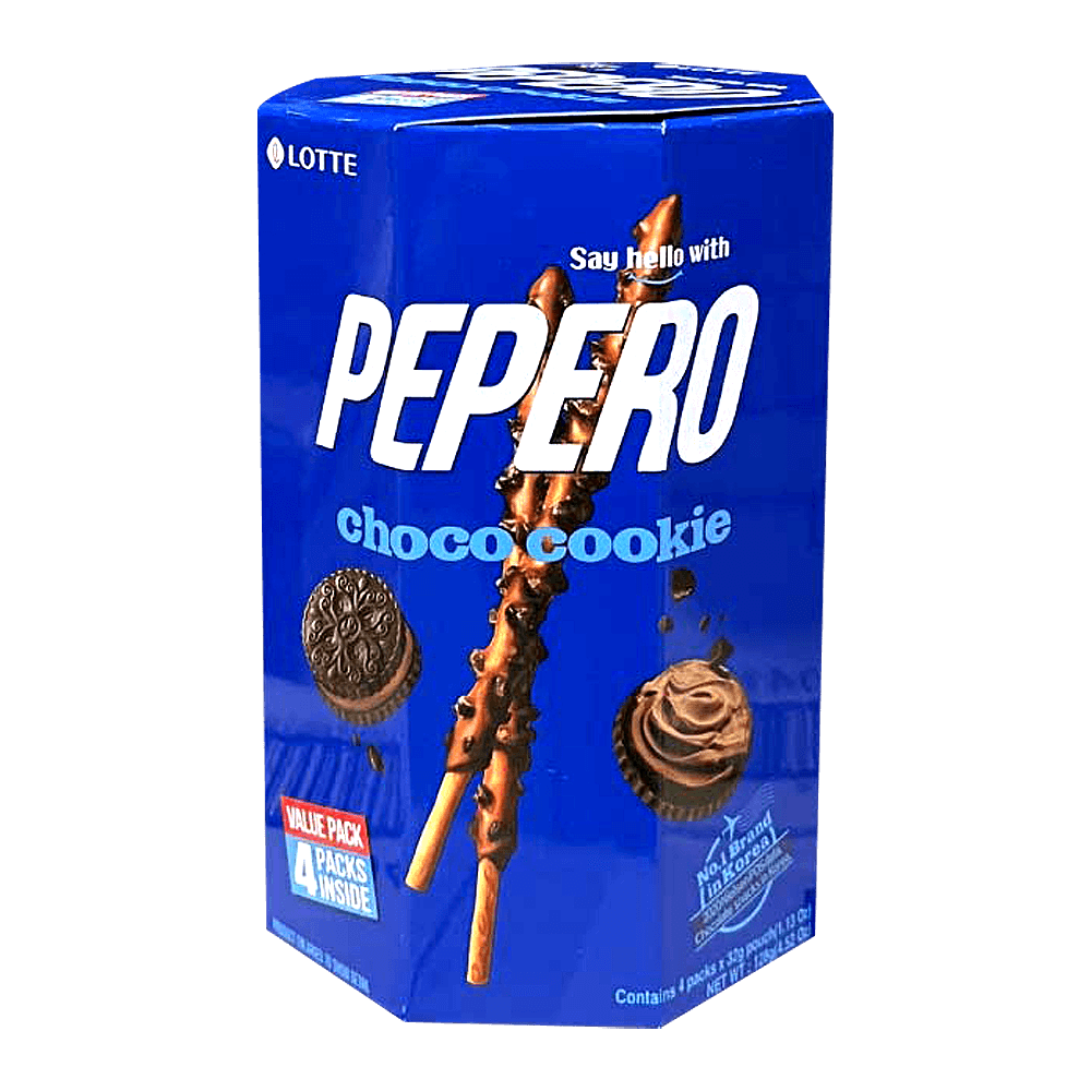 Lotte Choco Cookie Pepero 4.52oz(129g) - H Mart