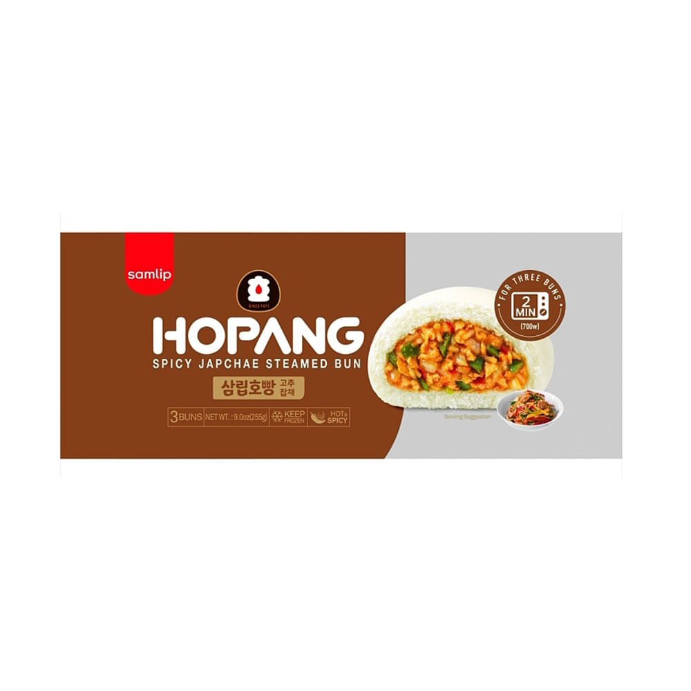 Spicy Japchae Steamed Bun 9oz(255g) - H Mart