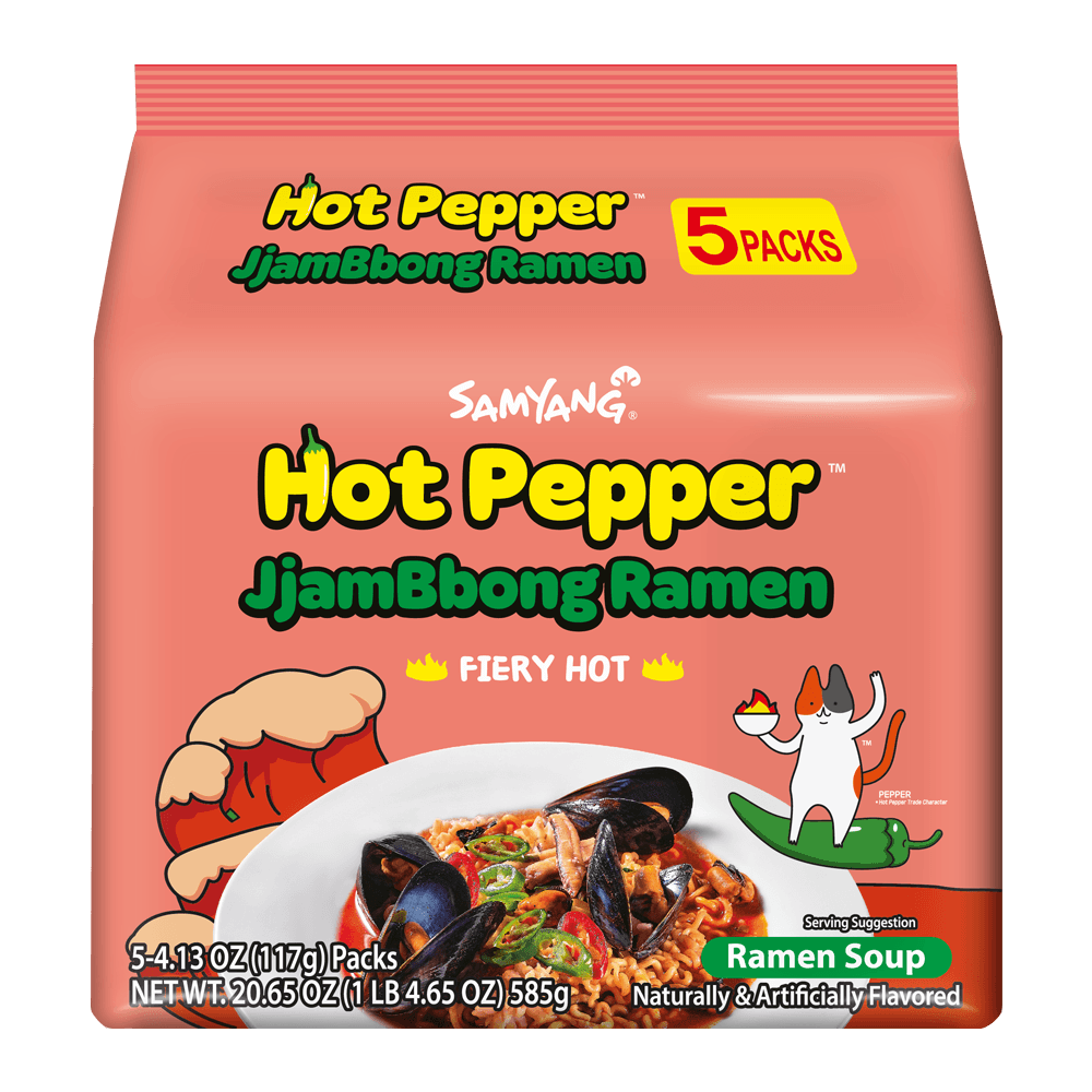 Buy Samyang Hot Pepper Jjajang Ramen 413oz Hmart H Mart