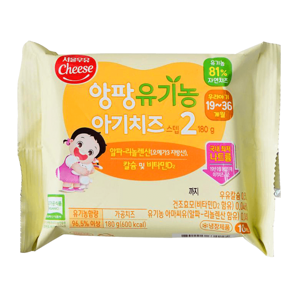 CHILDREN'S CHEESE Step 2 6.34oz (180G)(18g/10) - H Mart