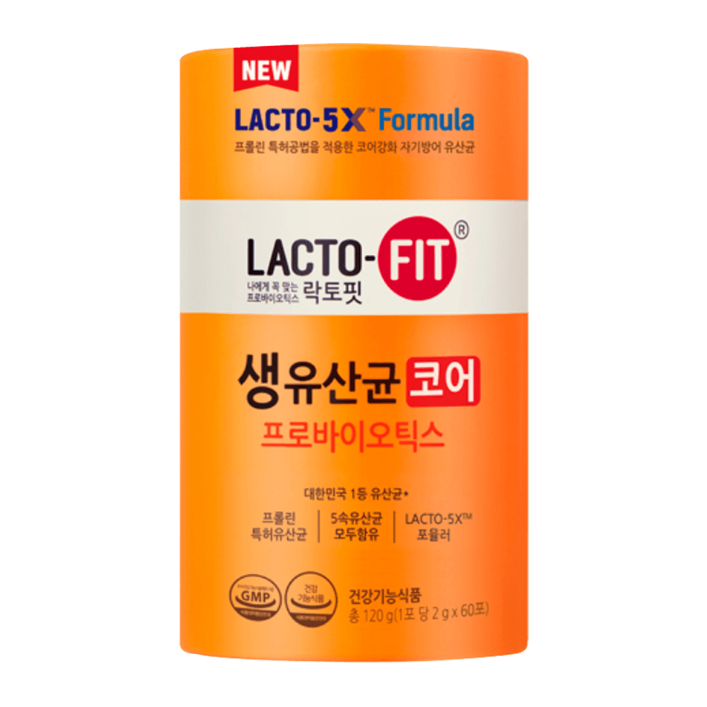 Probiotics Lacto-Fit Core 4.2oz(120g) 60Packets - H Mart