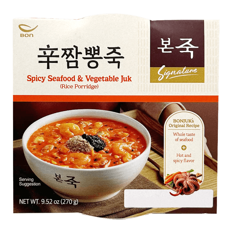 Buy Bonjuk Spicy Seafood Porridge Bowl 9.52oz (270g) | HMart - H Mart