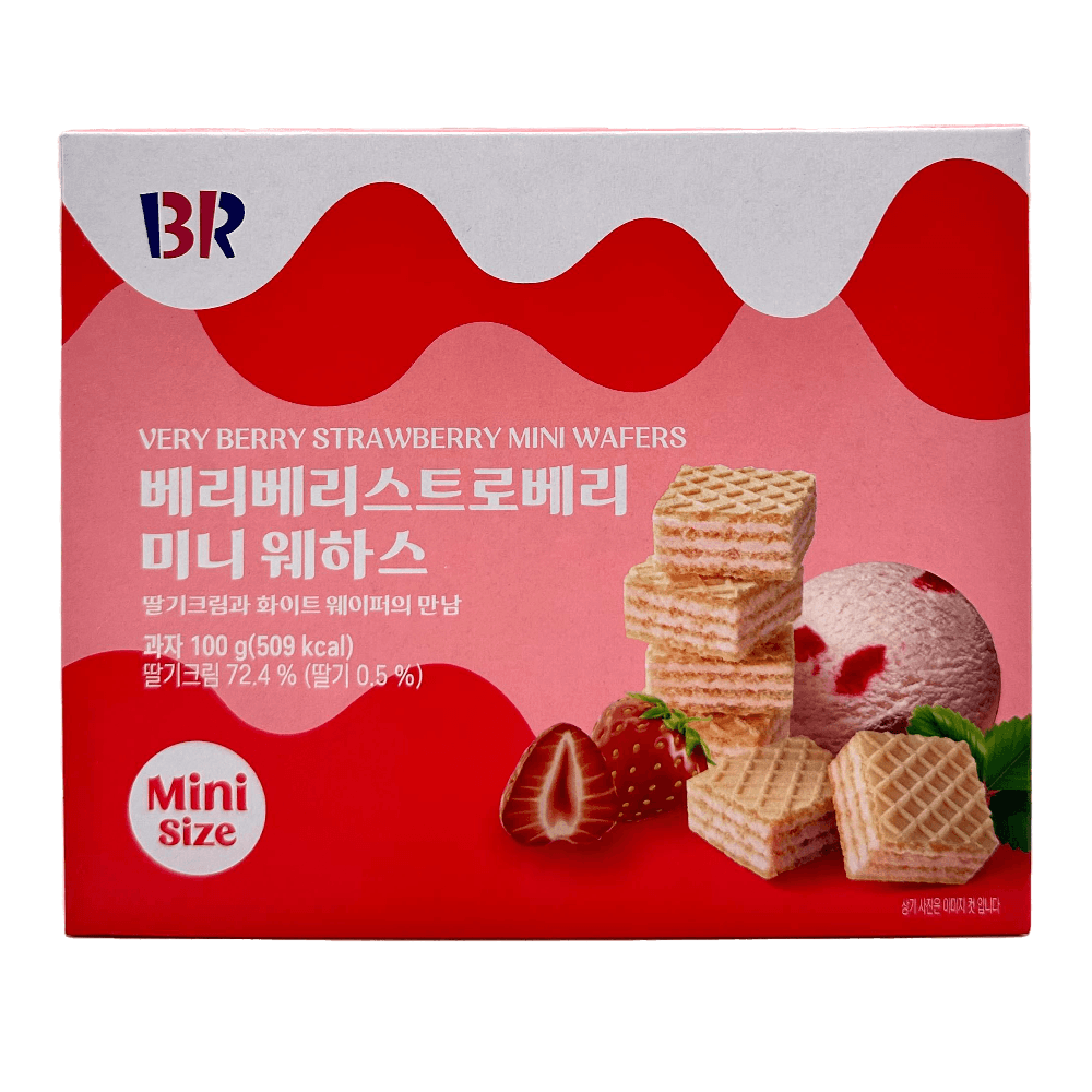 Buy Baskin Robbins Strawberry Mini Wafers 3.53oz | HMart - H Mart