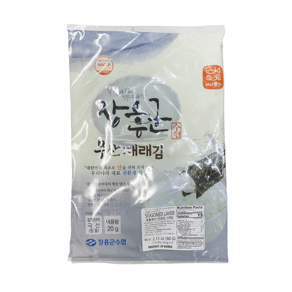 Buy Suhyup Roasted Laver 60g (10 Pack) Korea | HMart - H Mart