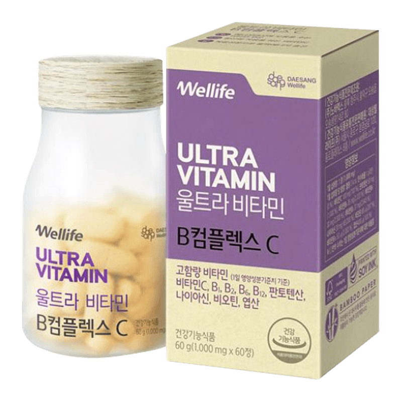 Buy Wellife Ultra Vitamin B Complex C | HMart - H Mart