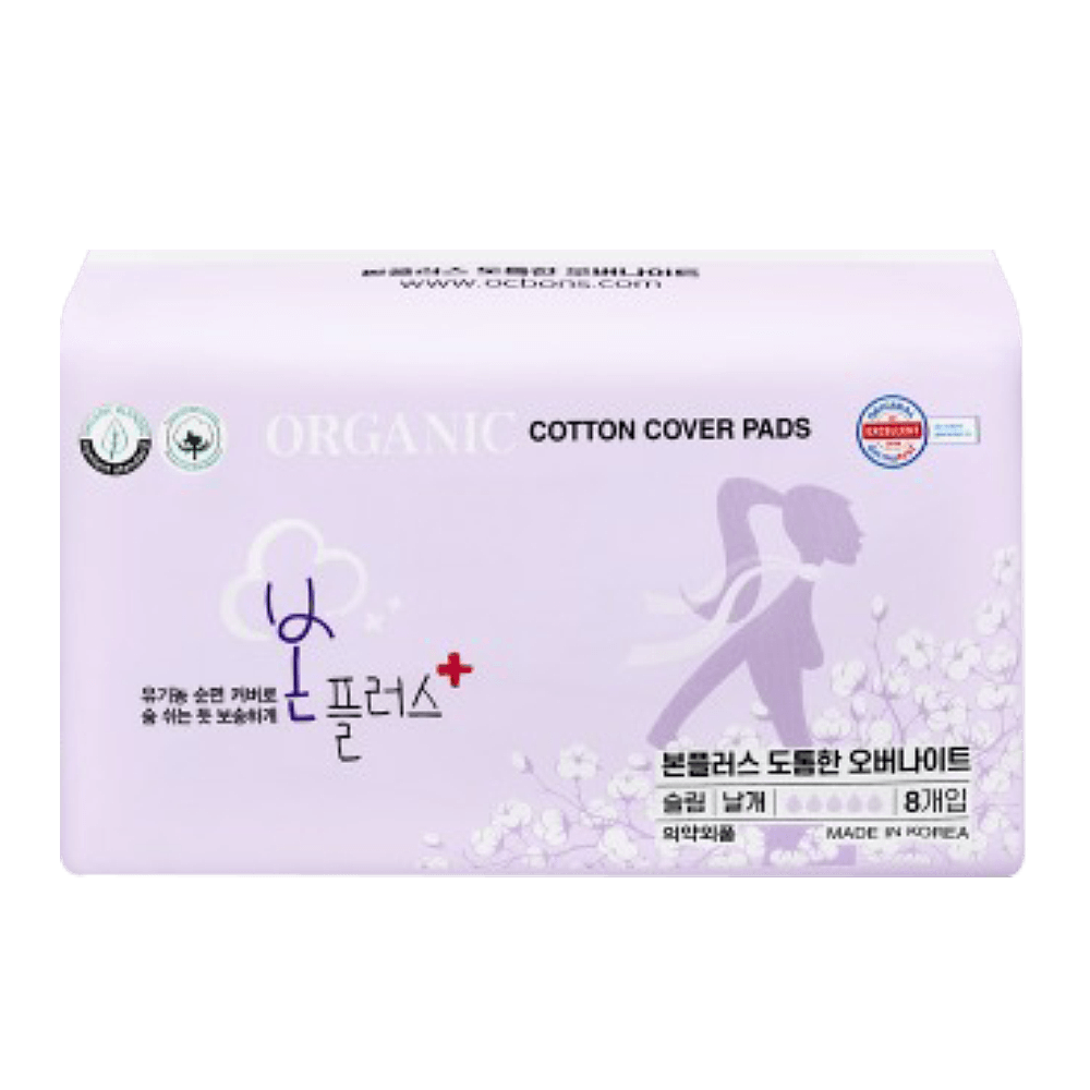 Buy Bon Plus Organic Born Plus Thick (Overnight) 8pcs | HMart - H Mart