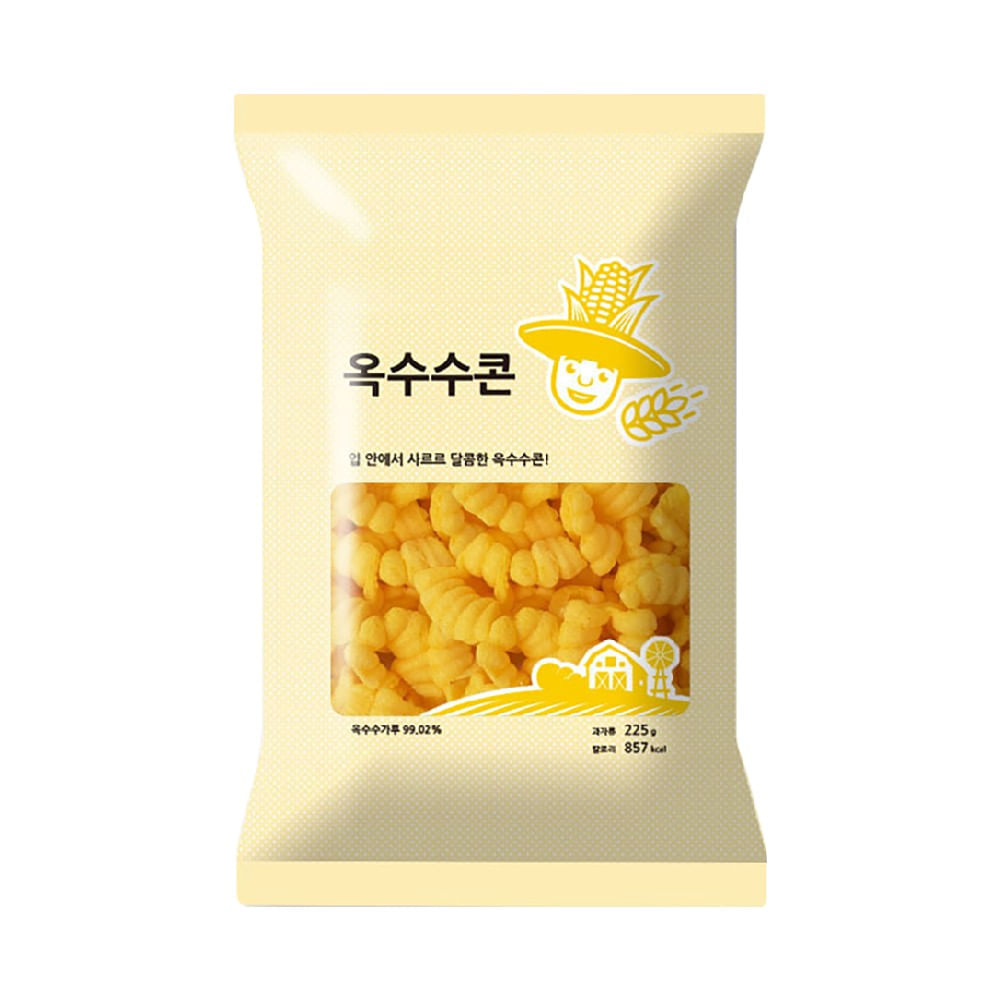 Korean Style Corn Snack 7.93oz(225g) - H Mart