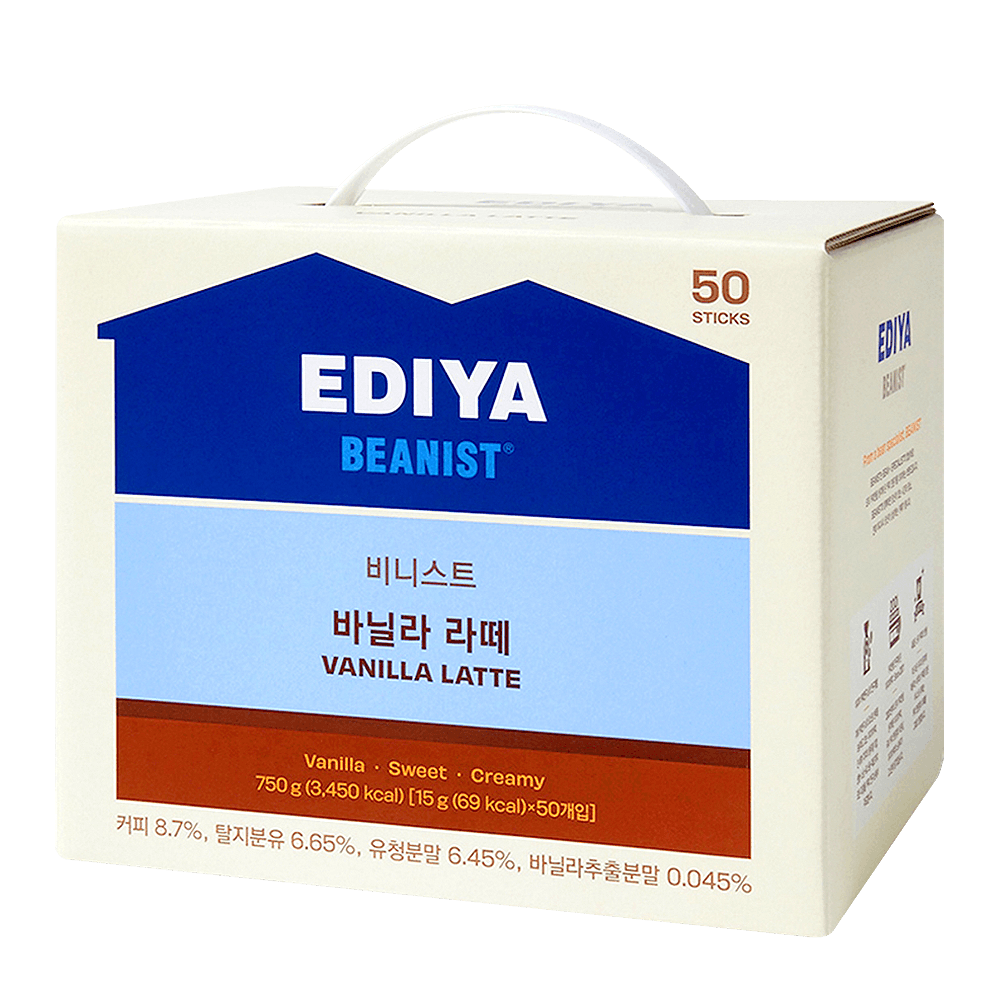Ediya Beanist Vanilla Latte 26.46oz(750g)