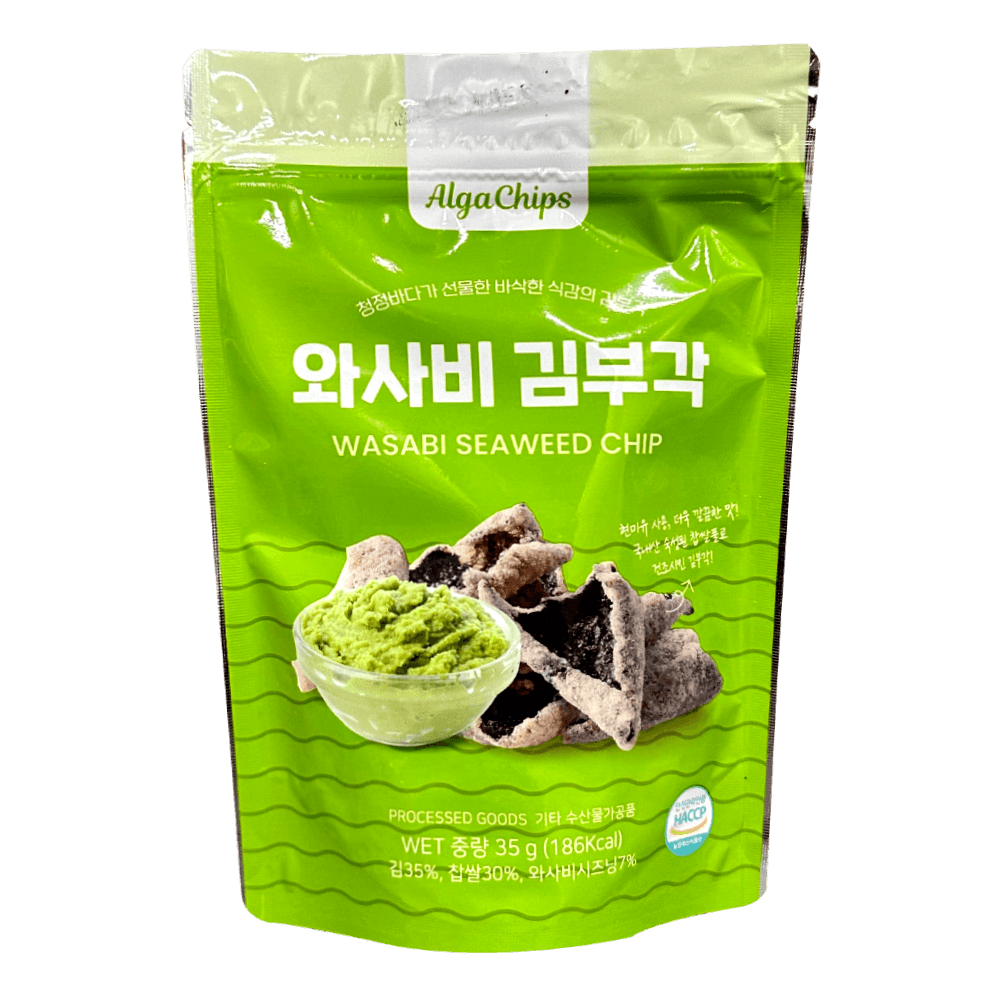 Buy KT Badalove Wasabi Laver Chip 1.23oz | HMart - H Mart