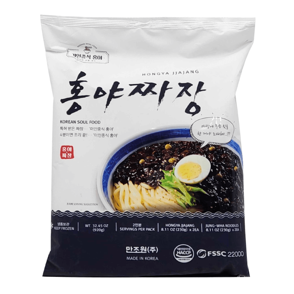 Noodle With Black Soybean Sauce 32.45 OZ (920 G) - H Mart