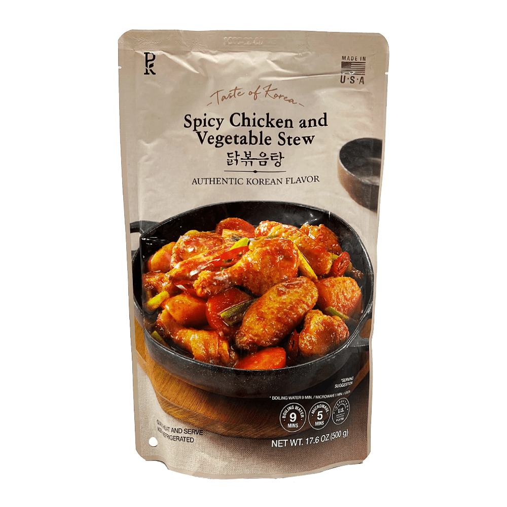 Spicy Chicken and Vegetable Stew 17.6oz(500G) - H Mart