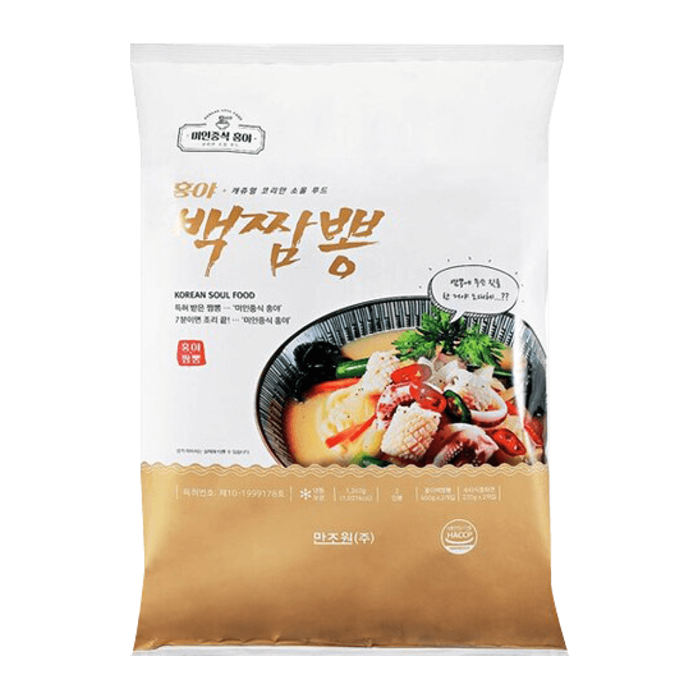 White Spicy Seafood Champong Noodle Soup 2.65lb(1.2kg) - H Mart