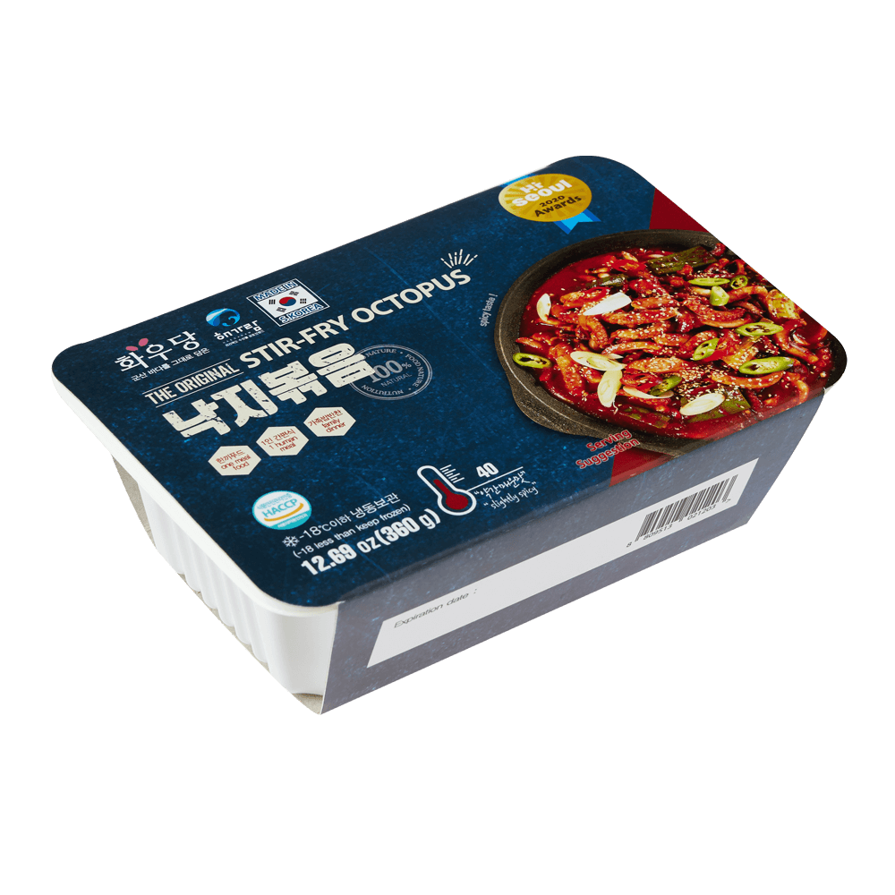 Buy Hwaudang Hot Spicy Stir-Fried Small Octopus 12.69oz | HMart - H Mart