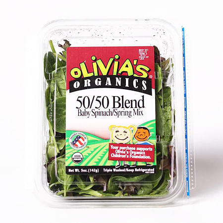 50/50 Blend (Baby Spinach/Spring Mix) 5oz(142g) - H Mart