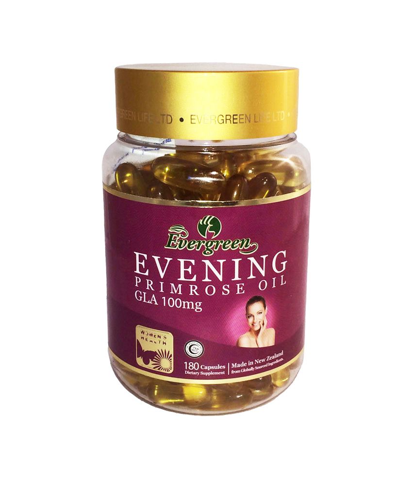Buy Evening Primrose Oil 1000mg (GLA 100mg) 180 Caps | HMart - H Mart