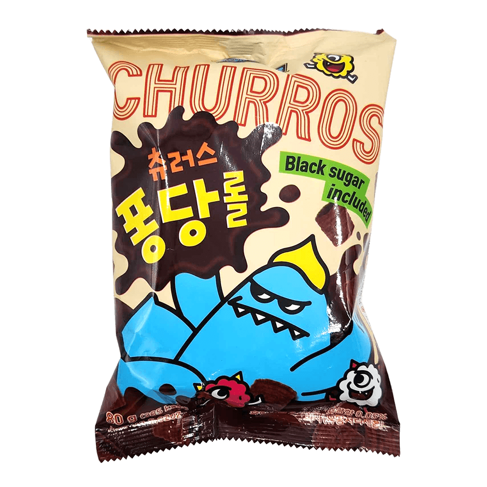 Churros With Black Sugar 2.82oz(80g) - H Mart