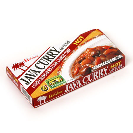 Java Curry Sauce Mix Hot 6.52oz(185g) - H Mart