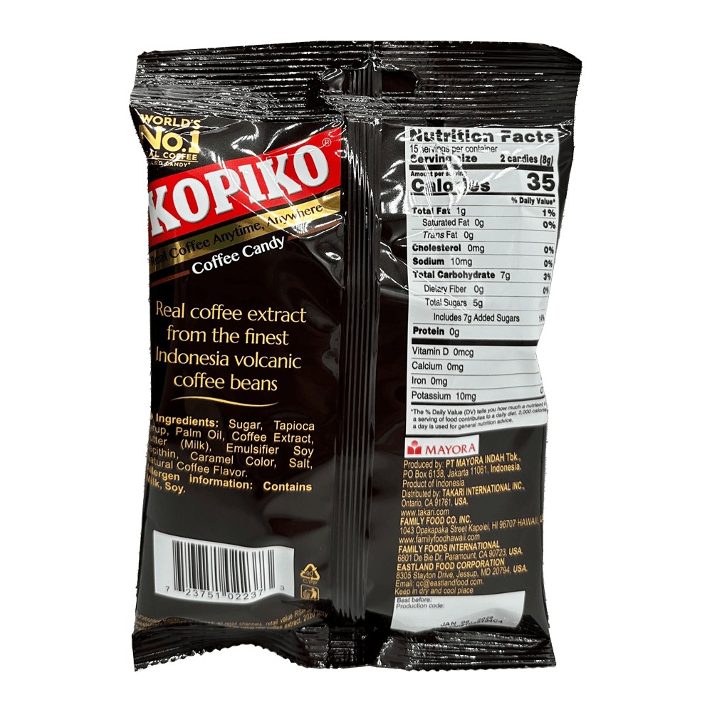 Kopiko Coffee Candy 4.23 OZ (120 G) - H Mart