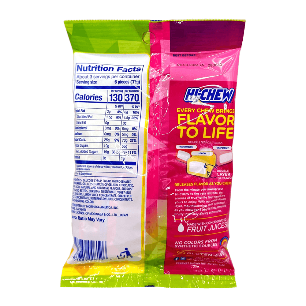 Hi-Chew Sweet & Sour Mix 3.17 OZ (90 G) - H Mart