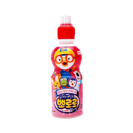 Pororo Strawberry Flavor Juice Drink 7.95 fl.oz(235ml) - H Mart