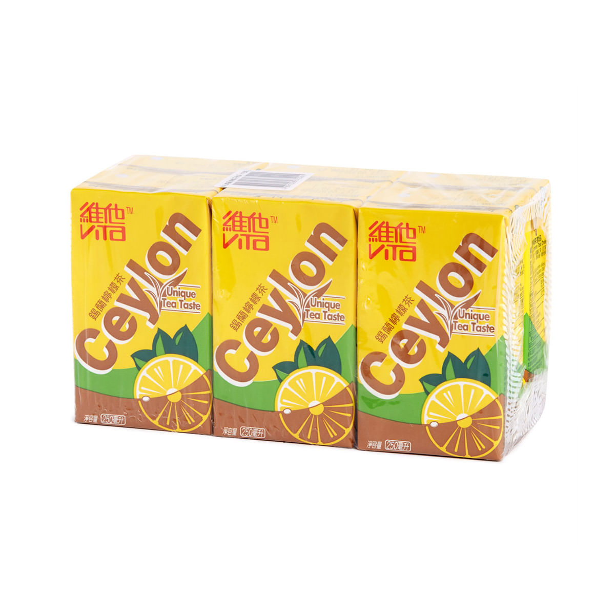 Ceylon Lemon Tea 8.45 Fl.oz(250ml) 6 Packs - H Mart