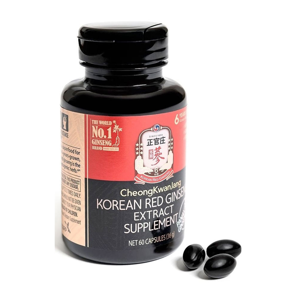 Buy KGC Korean Red Ginseng Extract Supplement 60 Capsules | HMart - H Mart