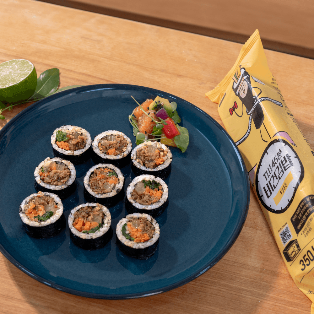 Burdock Fried Tofu Vegan Kimbap 7.76oz - H Mart