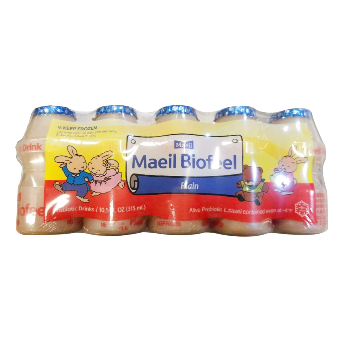 Biofeel Yogurt Plain 2.2 fl.oz(65ml) 25 Packs - H Mart