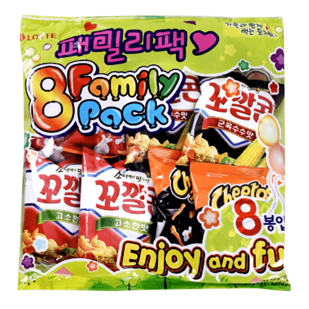 Buy Lotte Family Pack Snack 224g | HMart - H Mart