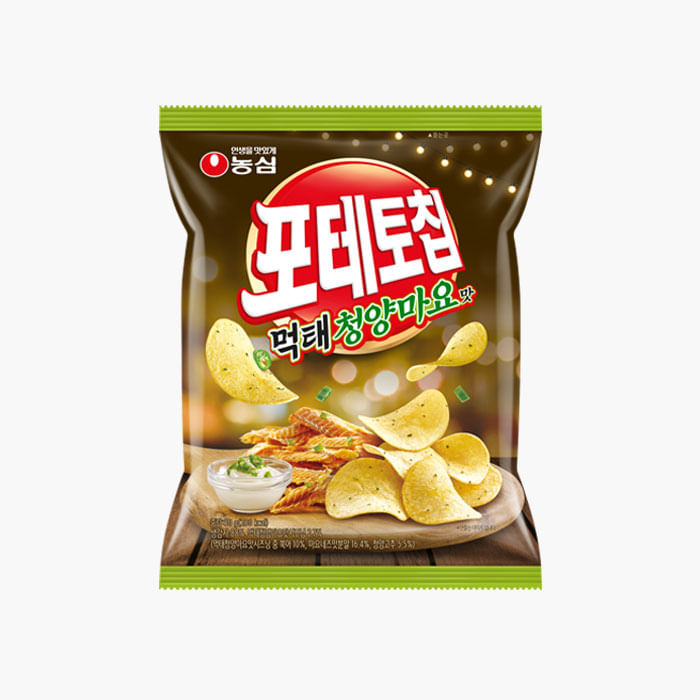 Buy Nongshim Potato Pepper Pollock Chip 50g Hmart H Mart